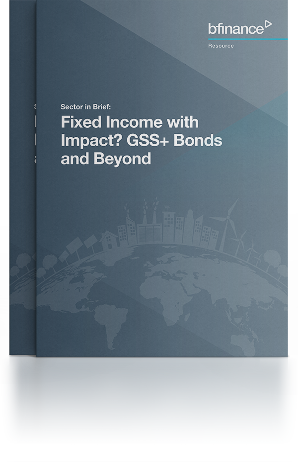 Fixed Income with Impact? GSS+ Bonds and Beyond - Sector in Brief