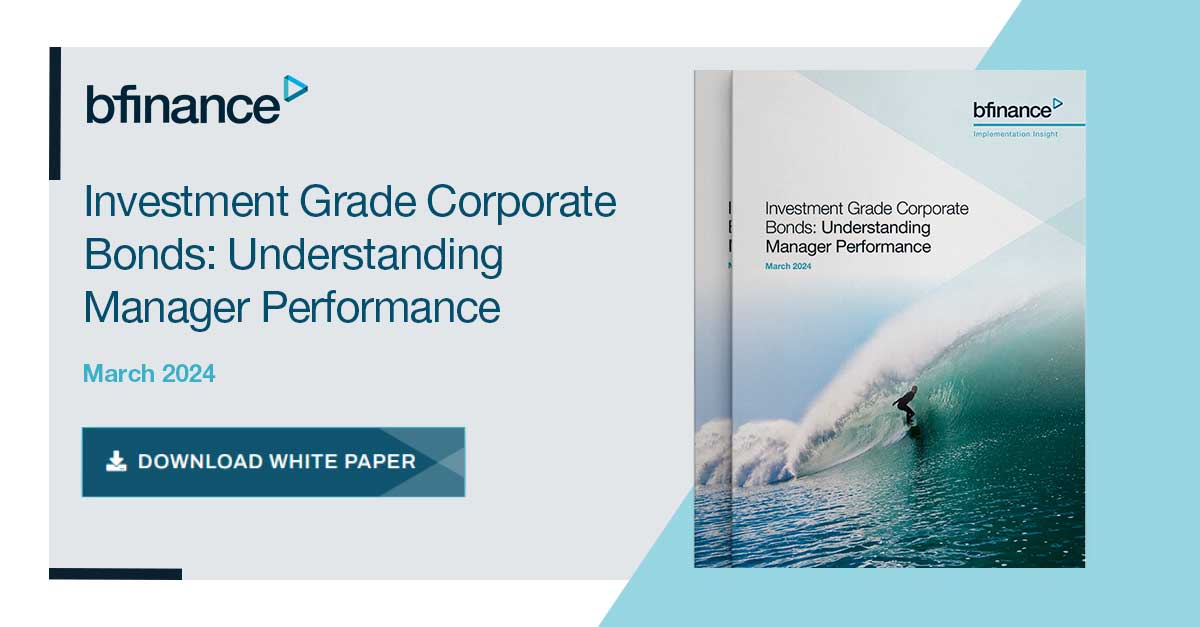 Investment Grade Corporate Bonds | bfinance