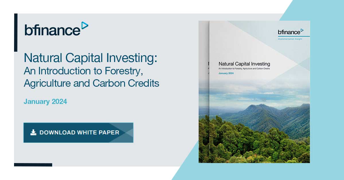 Natural Capital Investing | bfinance