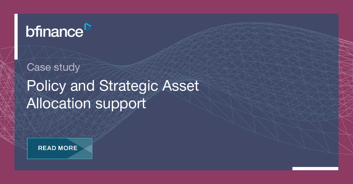 Policy and Strategic Asset Allocation support